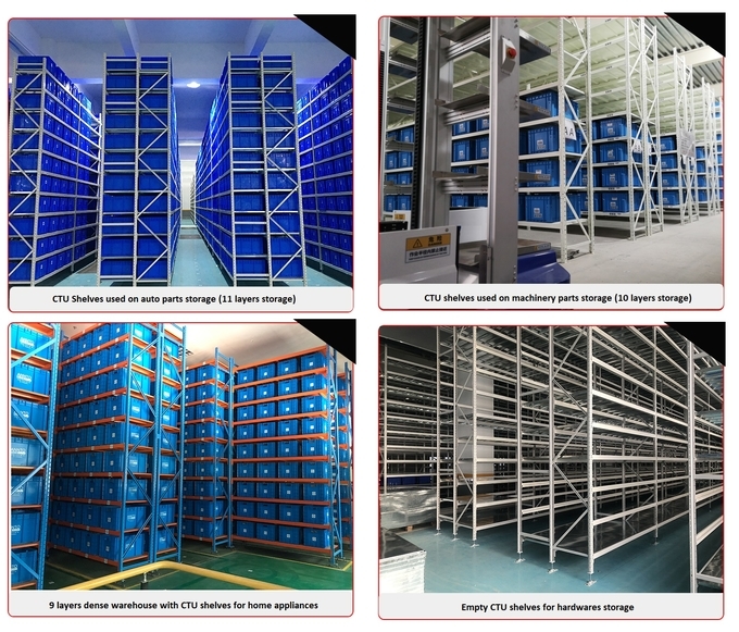 CTU robot for 3.5m  shelves cartons Storage Automatic Warehouse system load /unload speed 25-30 cartons/hour 6