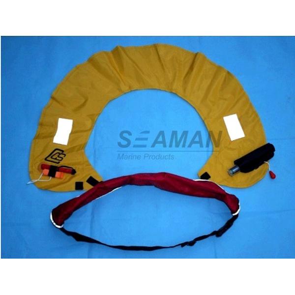 Quality Inflatable Lifebuoy Ring 110N Buoyancy Personal Flotation Device Water Rescue for sale