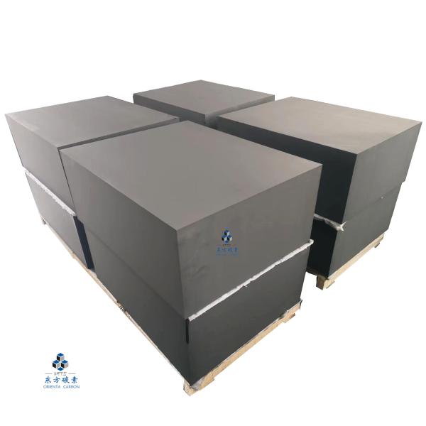 Quality 12µm Grain Size Isostatic Heating Element Graphite Blocks High Chemical for sale