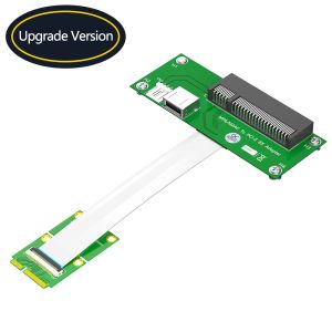Quality Horizontal Mini PCI E Riser Cable X8+USB Riser Card High Speed Mini Pcie X8 for sale