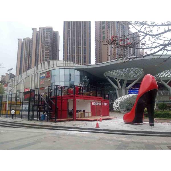 Quality 40 Feet Custom Container House Aluminum Alloy Window With Good Heat Resistant for sale