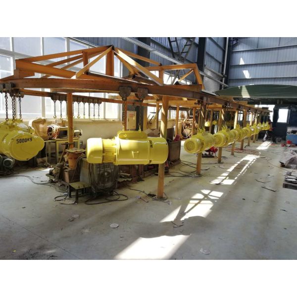 Quality Wire Rope Electric Lifting Hoist Single Girder / Double Girder 220v - 440v Yellow Color for sale