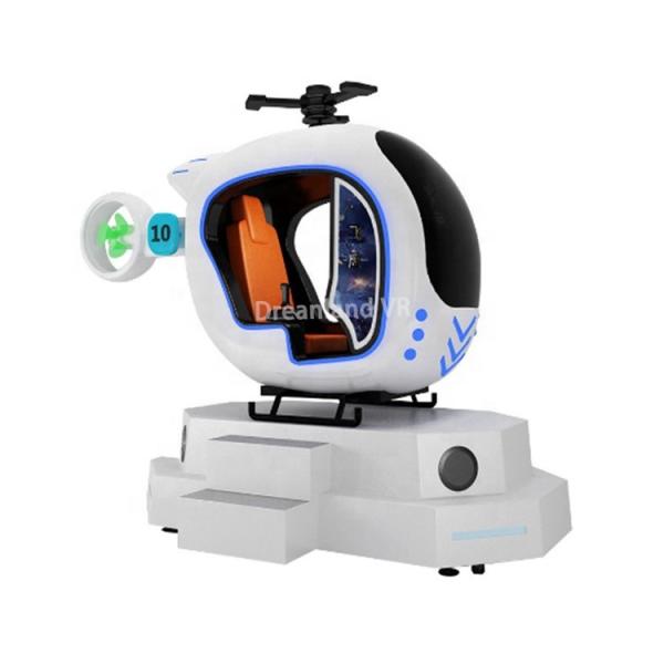 Quality Metal 9d Vr Cinema Professional Helicopter Flight Simulator 250kg Capacity for sale