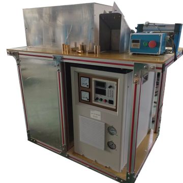 Quality 120A Medium Frequency Induction Forging Furnace For Copper Brass Bar 80KW for sale