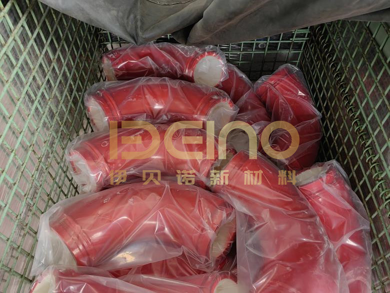 Quality 50mm Rubber Ceramic Wear Liners White In Convenient Construction for sale