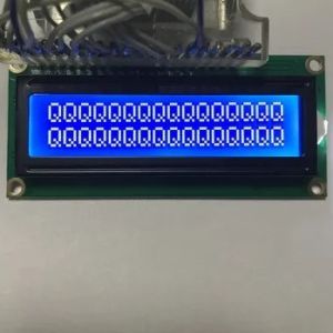 Quality 7 Inch 16x2 LCD Display Module Character 1602 STN Blue Background White for sale