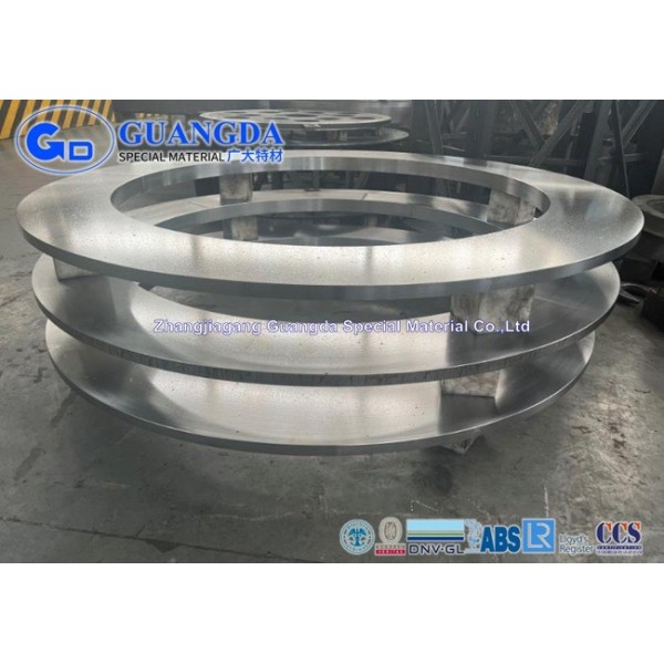 Quality Forged Steel Ring Gear Blank 30CrNiMo8  Location Ring Rough Machining for sale