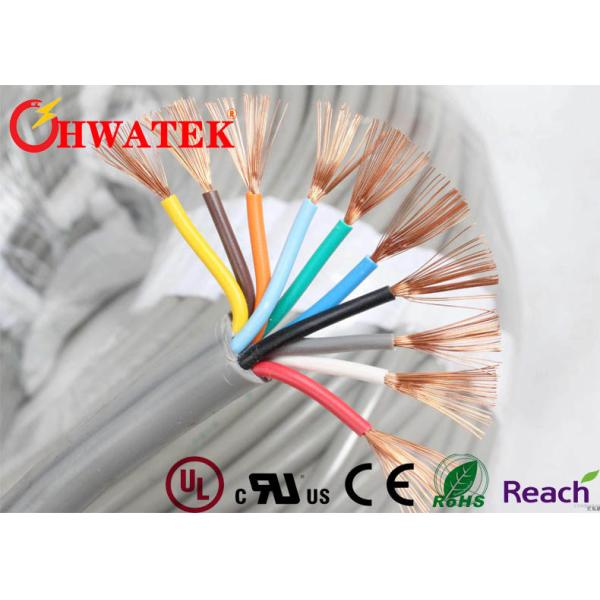 Quality PVC Sheath FT2 Flame 26AWG Multicore Flexible Cable for sale