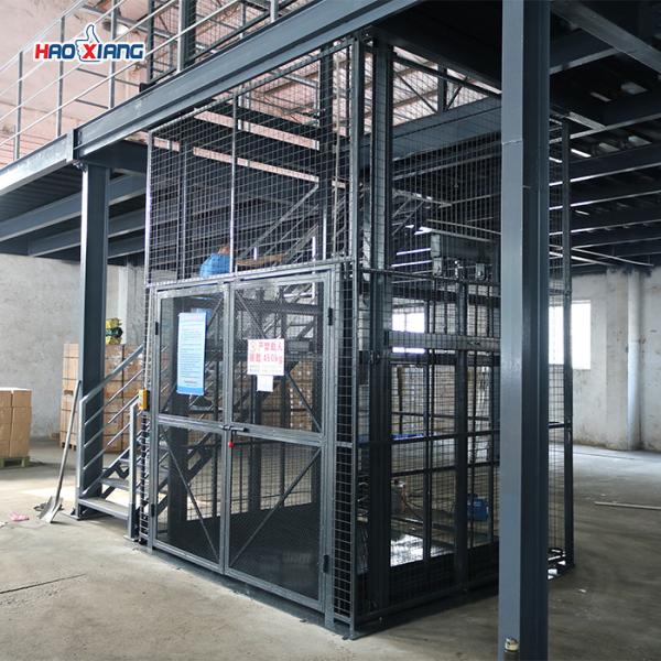 Quality 2T Industrial Cargo Lift Exterior Freight Elevator For Goods Lifting for sale
