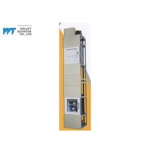 Quality 380V Main Power Food Dumbwaiter Lift , Water / Oil Proof Buttons Kitchen Food for sale