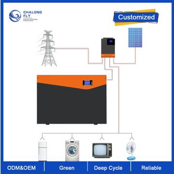 Quality OEM ODM lifepo4 lithium battery Solar Lithium Ion Battery Pack 48V 100Ah 200Ah for sale