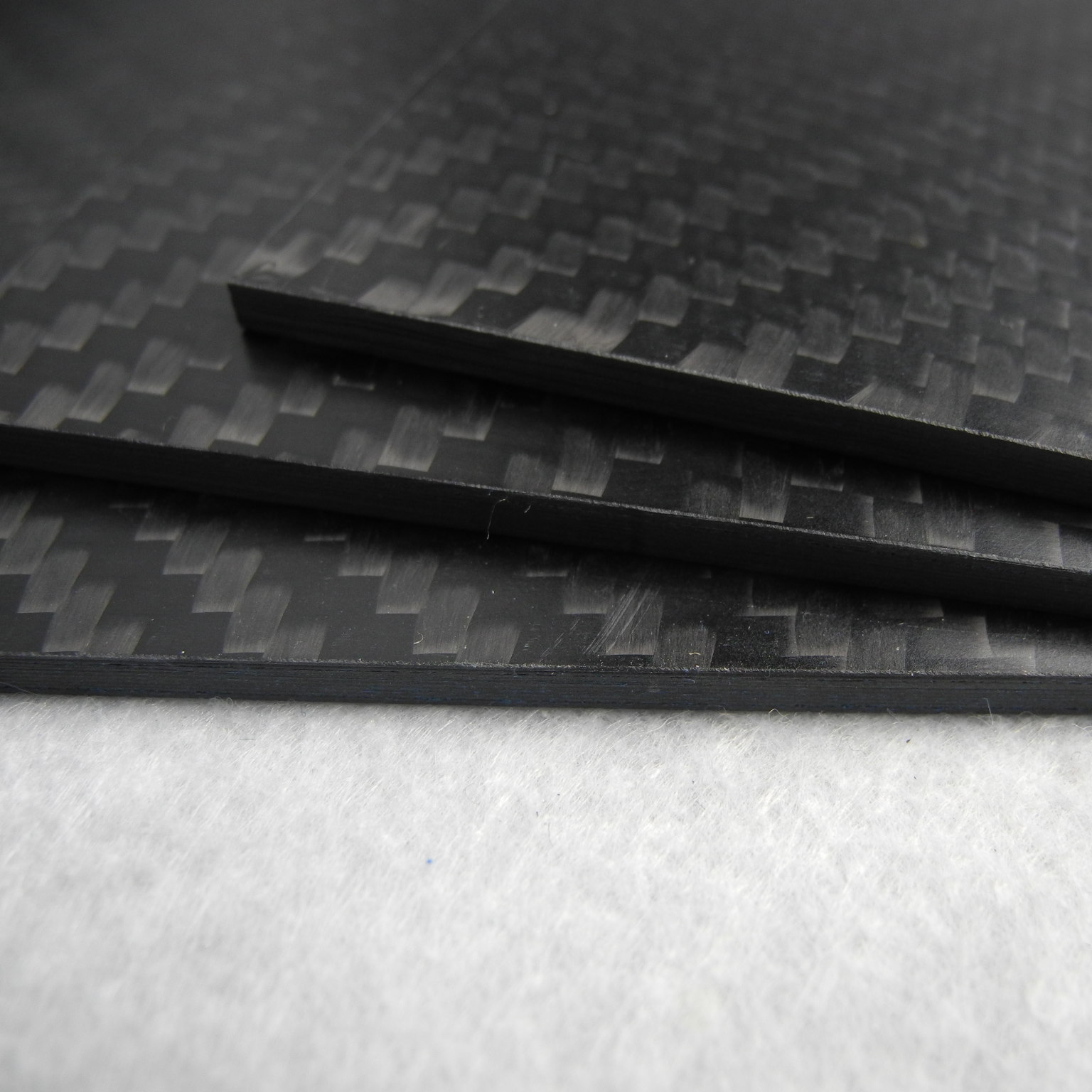 Professional black carbon fiber plate good heat resistance custom