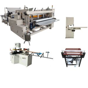 Quality Small Bathroom Tissue Toilet Paper Making Machine Easy Production Line Sale for sale