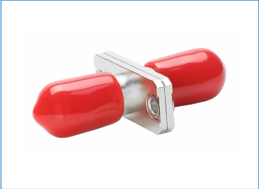 Quality ST Simplex Metal Adapter-Rectangle Type SM/MM Low IL 0.2dB for sale