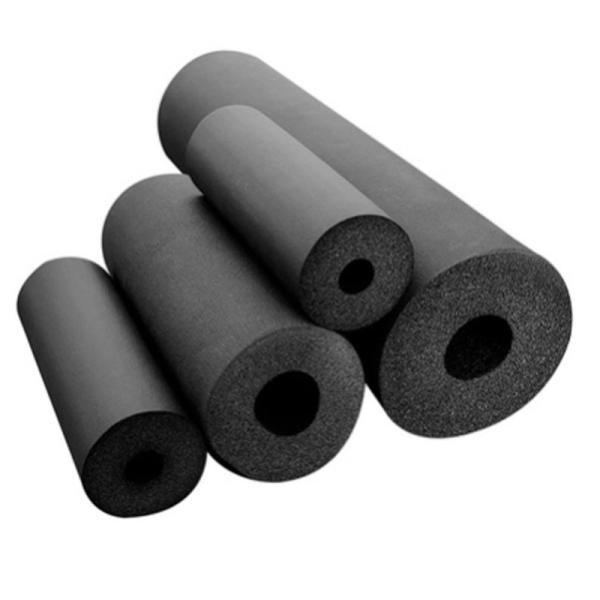 Quality Non Toxic Air Conditioning Rubber Foam Insulation Pipe 70Kg/M3 for sale