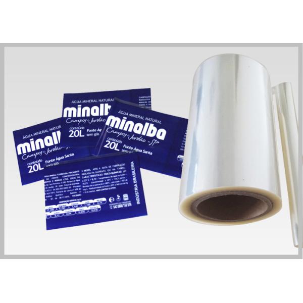 Quality Transparent Polylactide Label Biodegradable Film , Full - Body Sleeve Printable for sale