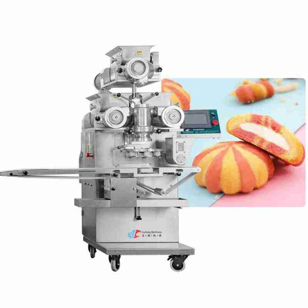 Quality Commercial Cookie Encrusting Machine Stuffed Cookie Cutter Machine for sale