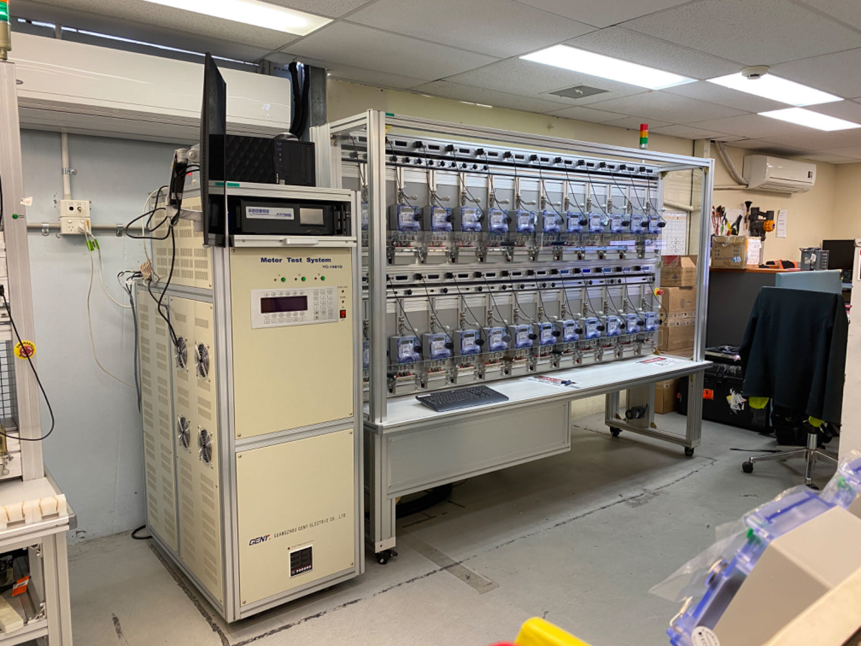 0.02% Accuracy Electricity Meter Test Equipment Precise Single Phase ...