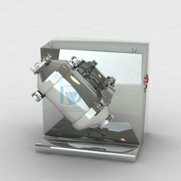 Quality Medicine 3D Rotary Drum Powder Mixer 10-20l Three Dimensional Mixer for sale