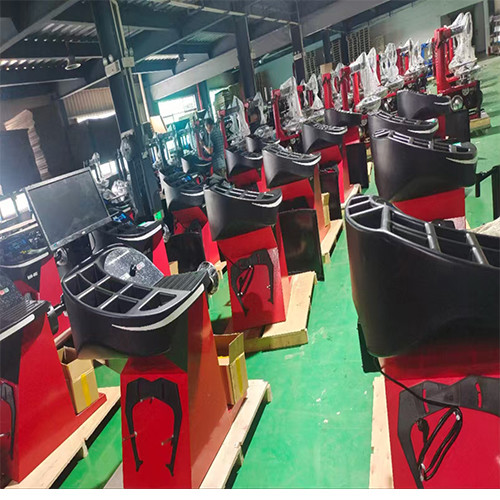 Quality Electronic Wheel Balancer Machine 220W Car Tire Balancer for sale