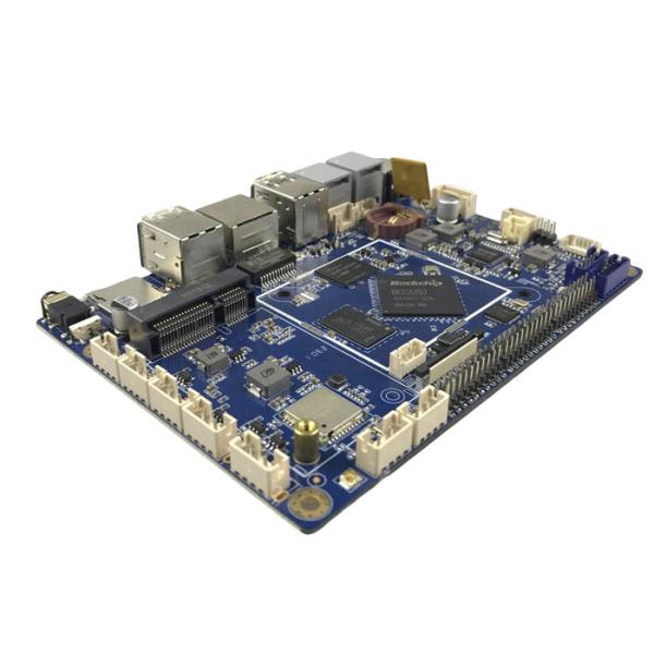 Quality Rockchip Motherboard Linux Embedded Development Board RK3568 Lvds 4K LCD 2gb for sale