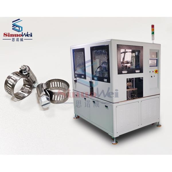 Quality Automatic Large American Hose Clamp Assembly Machine for sale