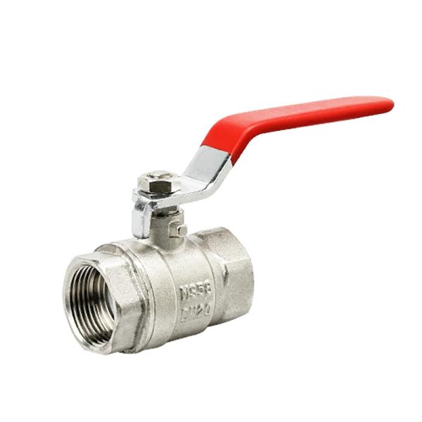 Quality ODM 1/2 Inch Brass Gas Ball Valve Customized With Red Handle for sale