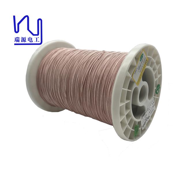 Quality Udtc155 Copper Litz Wire Double Layers 0.1mm * 70 Nylon Served for sale