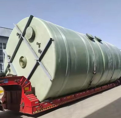 Quality All Size Acid Material FRP Storage Tank For Chemical Production Line for sale