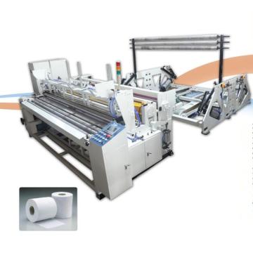 SIEMENS PLC Toilet Paper Production Line , Toilet Paper Rewinding Machine 250m/
