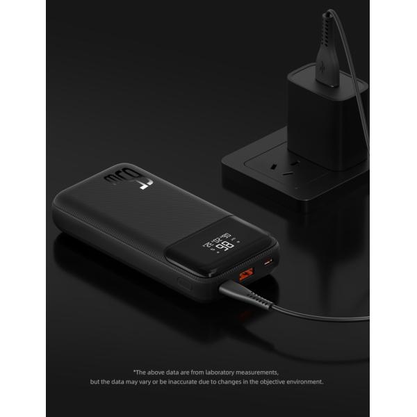 Quality 25000mAh Lithium Polymer Power Bank USB Charging With 65W Type-C1 30W Type-C2 for sale