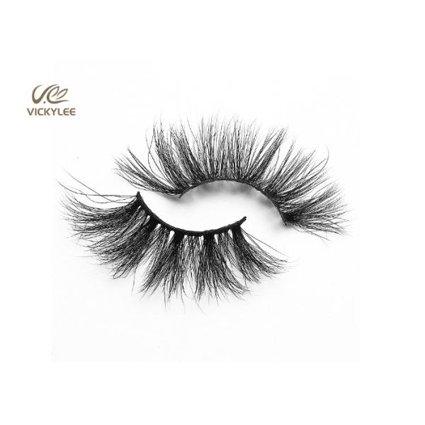 Quality Dramatic Faux Crossed 0.05 23MM 5D Volume Lashes for sale