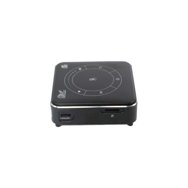 Quality 65 ANSI Lumens Portable Mini DLP Smart Projector 80*80*28mm for sale
