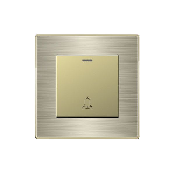 Quality Smart Laffey Push Button Bell Switch Glass / Metal Material for sale