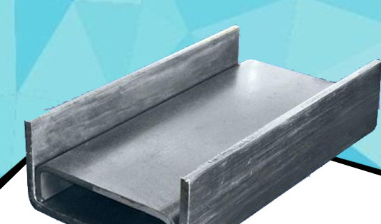Quality Construction Material Galvanized Steel U Channel Hot Dip Galvanizing Surface for sale