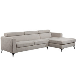 Quality Foldable Sectional Fabric Queen Sleeper Sofa Stain Resistant Multiscene for sale