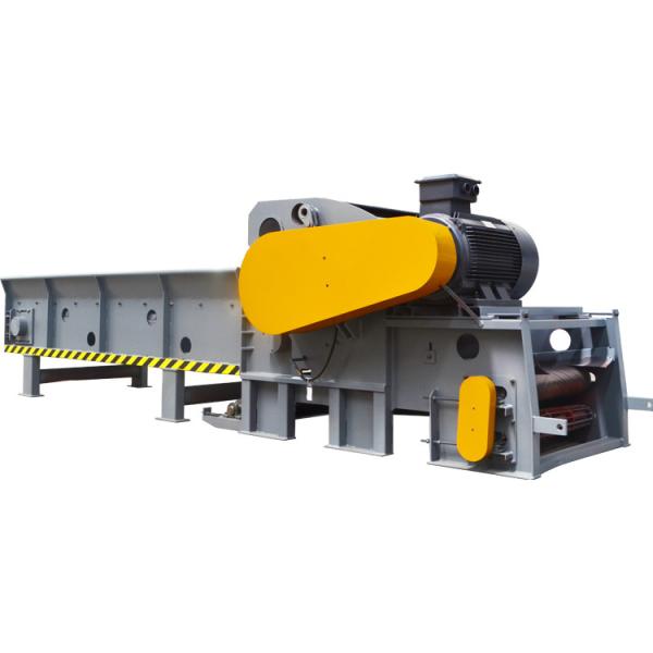 Quality GX1400 200KW  Heavy Duty  chain feeder Drum ChipperWood Crusher Power Plant Using Wood Crusher for sale
