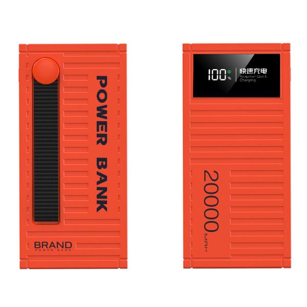 Quality Li-Polymer Battery 20000mAh PD Power Bank 22.5W 360G Mobile Supply for Gift Family Day for sale