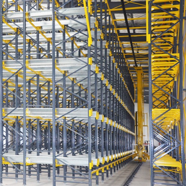 Quality Two Way Radio Shuttle Racking and Stacker Crane Floor Supported SRM Storage And for sale