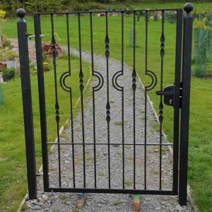 Quality Hand Forged Wrought Iron Guardrail Customized Services Available for sale