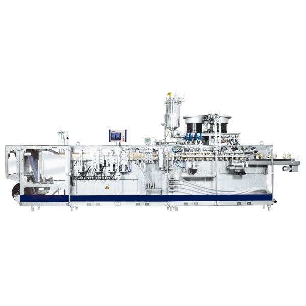 Quality 4.5kw Horizontal Pouch Packing Machine 0.5MPa Drinks Liquid Sachet Filling Machine for sale