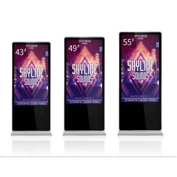 Quality 55 Inch Touch Screen Kiosk Digital Signage Commercial Display Advertising for sale