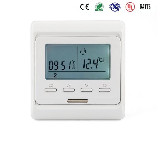 Quality Wireless 7 Day Programmable Room Thermostat Digital Temperature Control Water Heating for sale