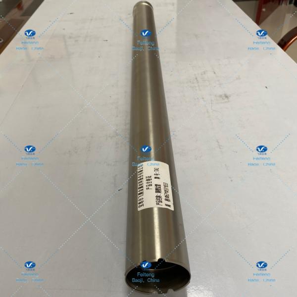 Quality Gr1 133OD*125ID*840L Titanium Seamless Tubes Anti Corrosive for sale