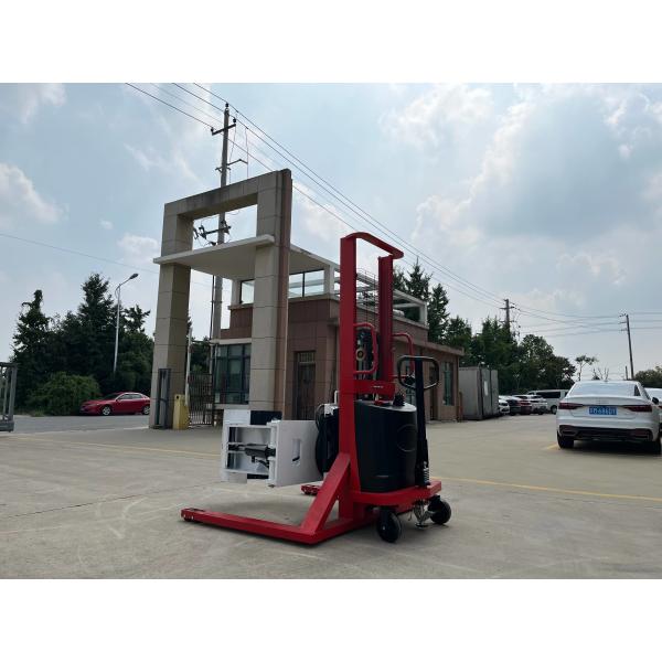 Quality Paper Roll Semi Electric Stacker Good Durability Durable Materials User Friendly for sale