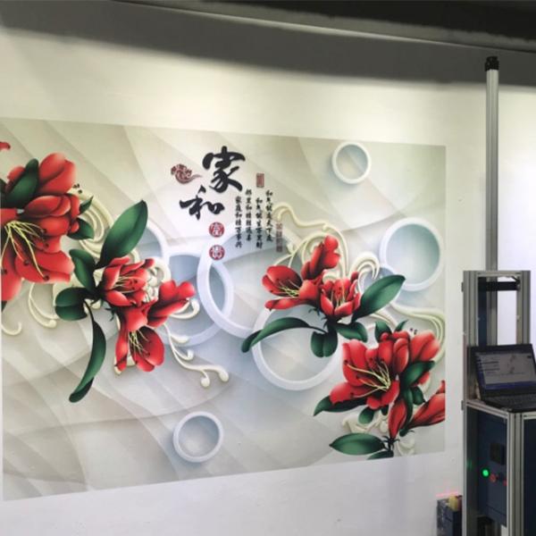 Quality 120w 18㎡/H CMYK 3D Vertical Wall Printer TX800 Nozzles for sale