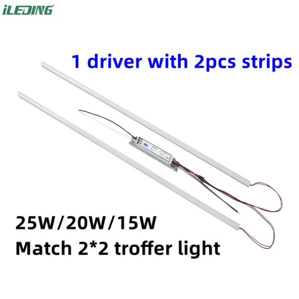 Quality 145lm/w Energy Saving Dimming LED Magnetic Linear retrofit Kit with Emergency for sale