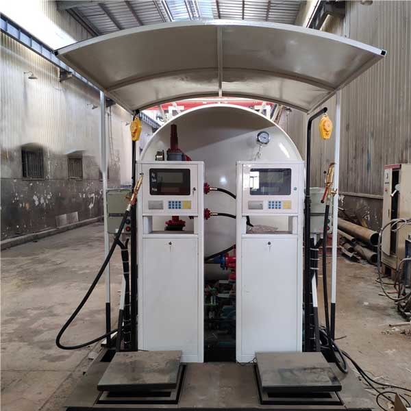 Quality 10000 Liters 50m3 LPG Gas Filling Station Skid Mounted 5-200cbm for sale