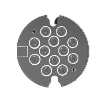 Quality ROHS 12 In 1 PCB LED Module Round Weather Resistant PC Material for sale