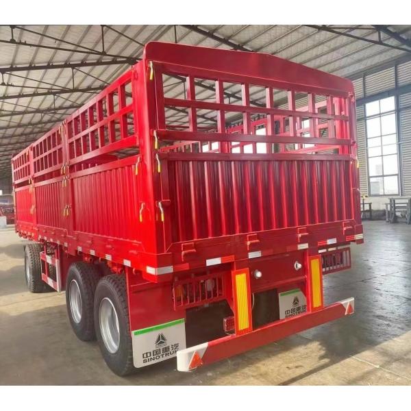 Quality 2/3 Axle Timber Transport Truck Trailer Loading Durable Design Full Trailer for for sale